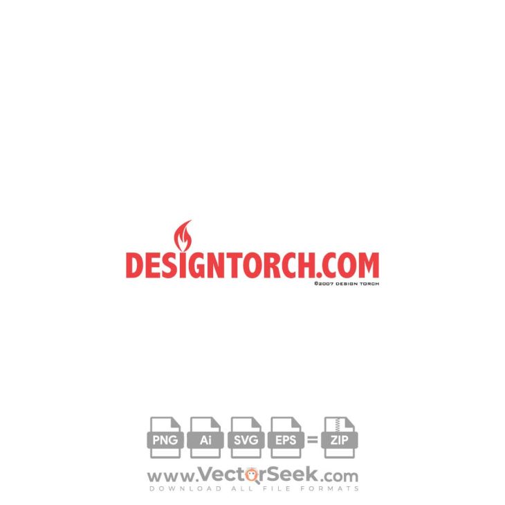 Design Torch Logo Vector - (.Ai .PNG .SVG .EPS Free Download)