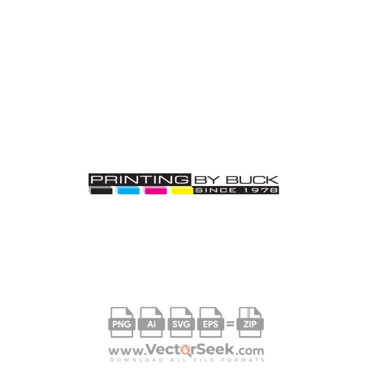 Printing By Buck Logo Vector - (.Ai .PNG .SVG .EPS Free Download)