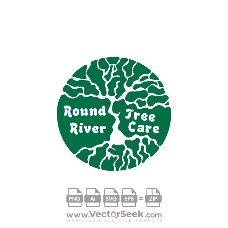 Round River Tree Care Logo Vector - (.Ai .PNG .SVG .EPS Free Download)