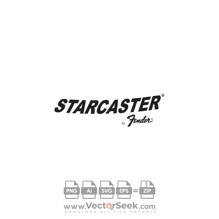 Starcaster by Fender Logo Vector - (.Ai .PNG .SVG .EPS Free Download)