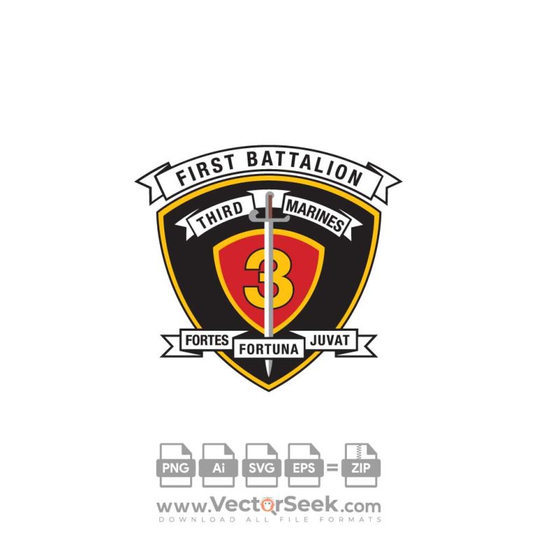 1st Battalion 3rd Marine Regiment USMC Logo Vector - (.Ai .PNG .SVG ...