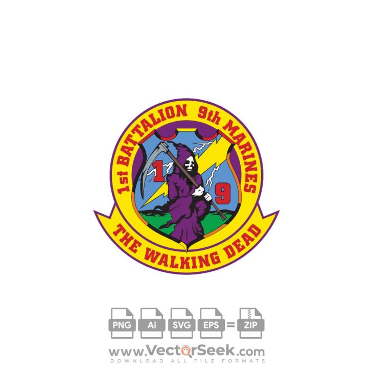 1st Battalion 9th Marine Regiment USMC Logo Vector - (.Ai .PNG .SVG ...