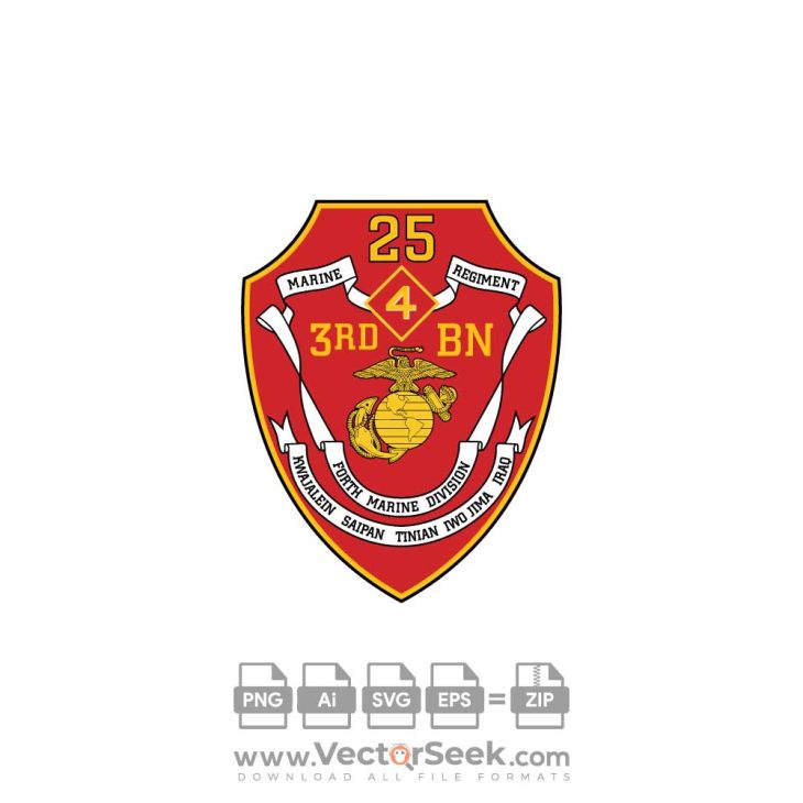 3rd Battalion 25th Marine Regiment USMCR Logo Vector - (.Ai .PNG .SVG ...