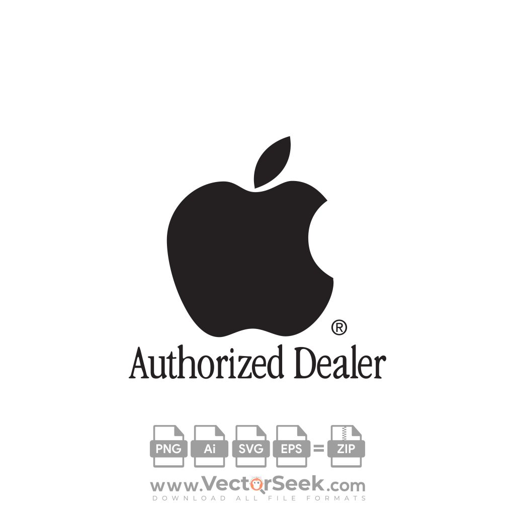 Apple Authorized Dealer Logo Vector - (.Ai .PNG .SVG .EPS Free Download)
