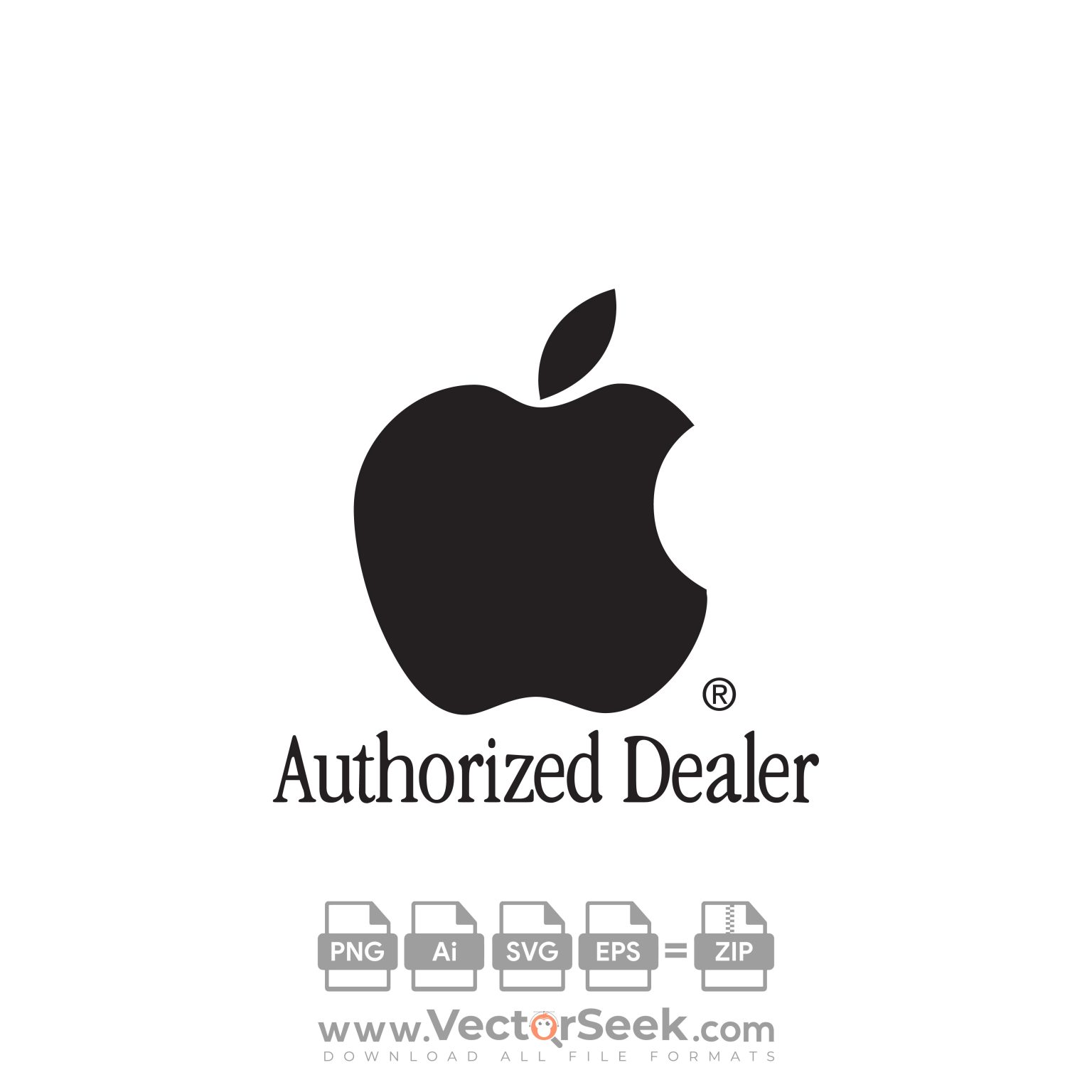 Apple Authorized Dealer Logo Vector - (.Ai .PNG .SVG .EPS Free Download)