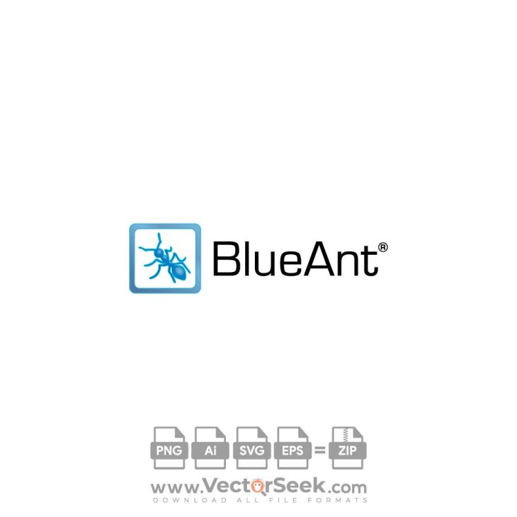 Blue Ant Logo Vector - (.Ai .PNG .SVG .EPS Free Download)