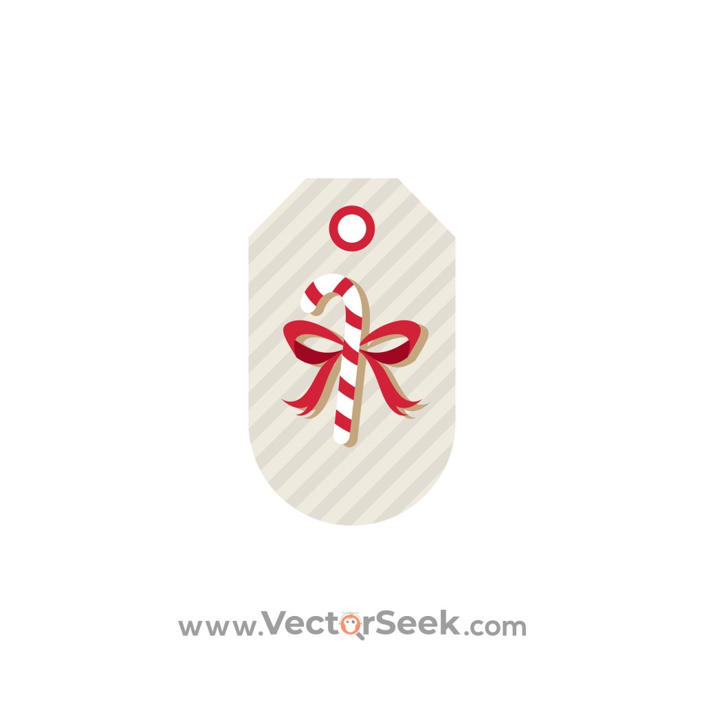 Christmas Gift Tag Stick - (.Ai .PNG .SVG .EPS Free Download)