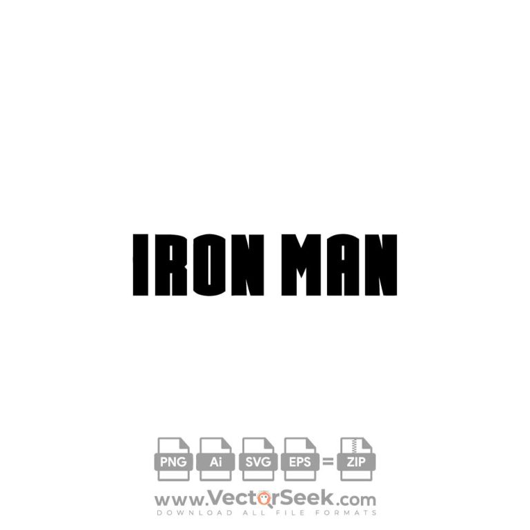 Iron Man Logo Vector - (.Ai .PNG .SVG .EPS Free Download)