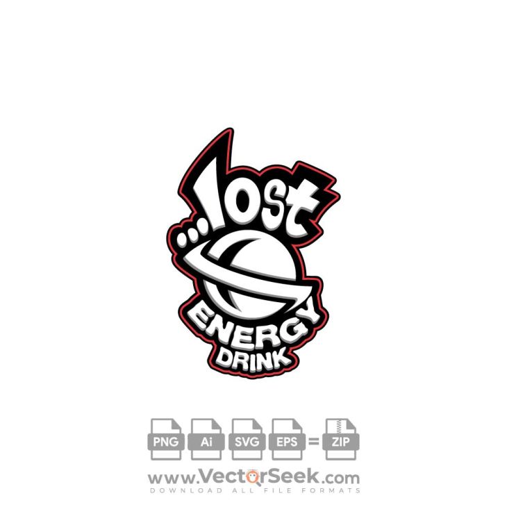 Lost Energy Drink Logo Vector - (.Ai .PNG .SVG .EPS Free Download)