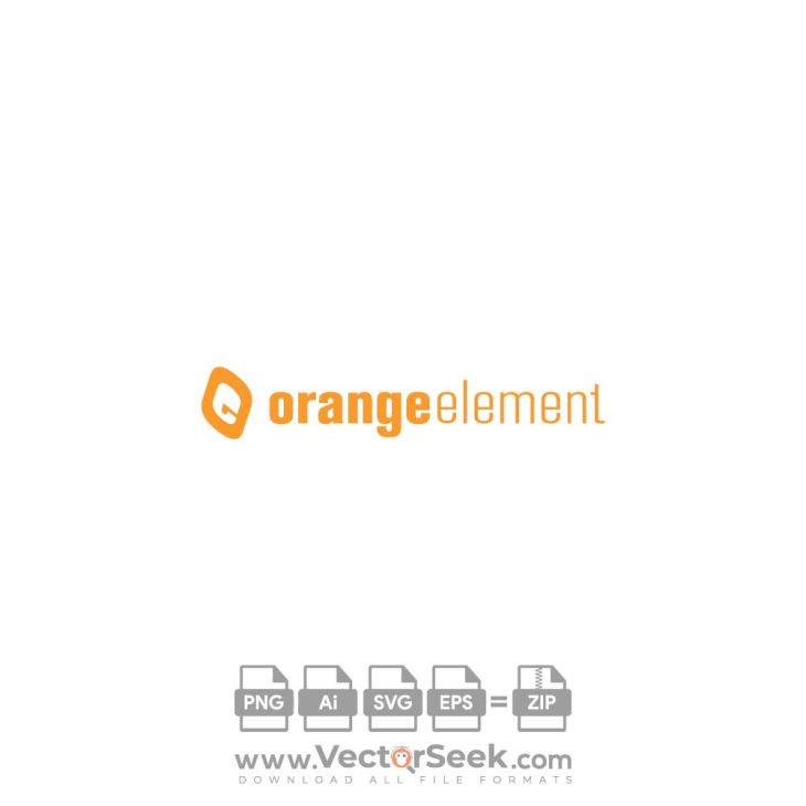 Orange Element Logo Vector - (.Ai .PNG .SVG .EPS Free Download)