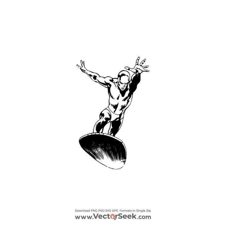 Silver Surfer Logo Vector - (.Ai .PNG .SVG .EPS Free Download)