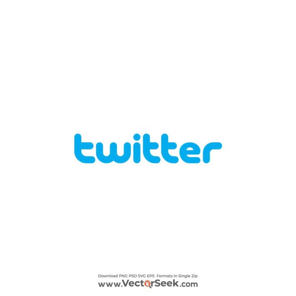 Twitter Blue Letters Logo Vector - (.Ai .PNG .SVG .EPS Free Download)