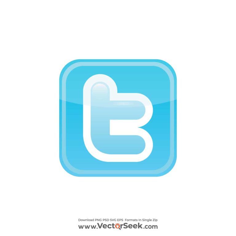 Red Twitter Icon Vector - (.Ai .PNG .SVG .EPS Free Download)