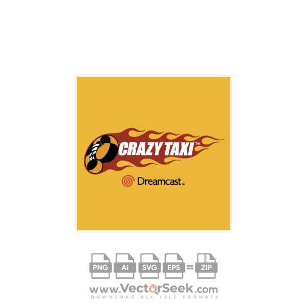 Crazy Taxi Logo Vector - (.Ai .PNG .SVG .EPS Free Download)