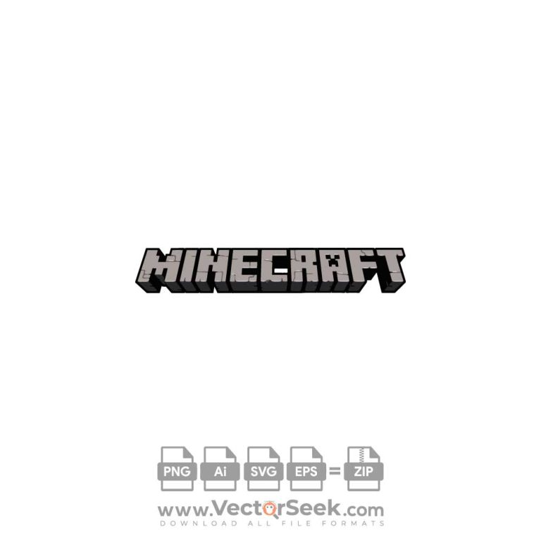 Minecraft Letters Logo Vector - (.Ai .PNG .SVG .EPS Free Download)