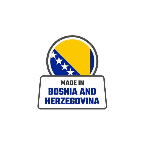 Bosnia Tourist Slogan Logo Vector - (.Ai .PNG .SVG .EPS Free Download)