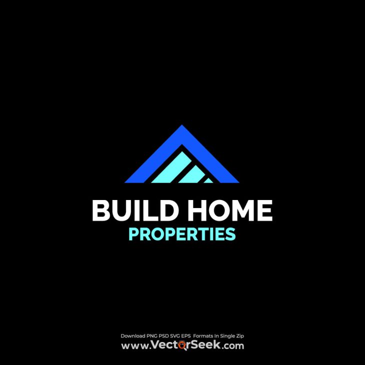 Build Home Properties Logo Template - (.Ai .PNG .SVG .EPS Free Download)
