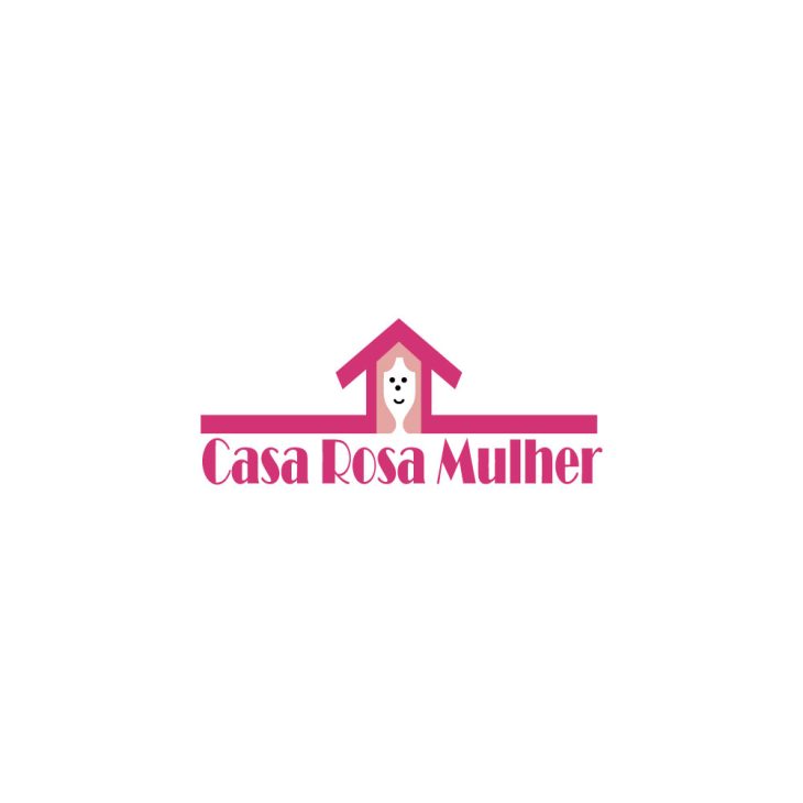 Casa Rosa Mulher Logo Vector - (.Ai .PNG .SVG .EPS Free Download)