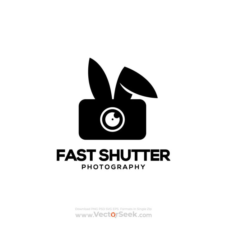 Fast Shutter Logo Template - (.Ai .PNG .SVG .EPS Free Download)