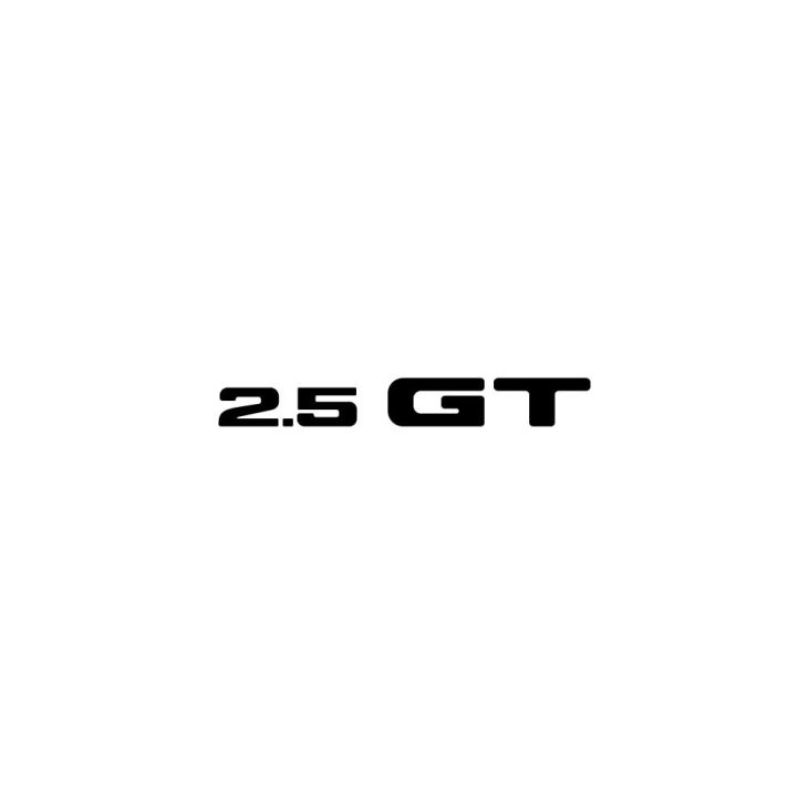 2 5 GT vector Logo Vector - (.Ai .PNG .SVG .EPS Free Download)