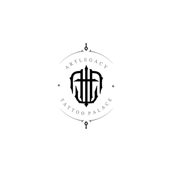 Art Legacy Tattoo Palace Logo Vector - (.Ai .PNG .SVG .EPS Free Download)