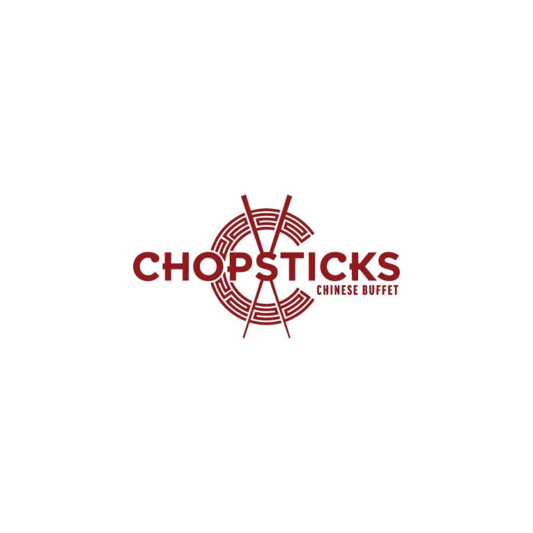 Chopsticks Chinese Buffet Logo Vector - (.Ai .PNG .SVG .EPS Free Download)