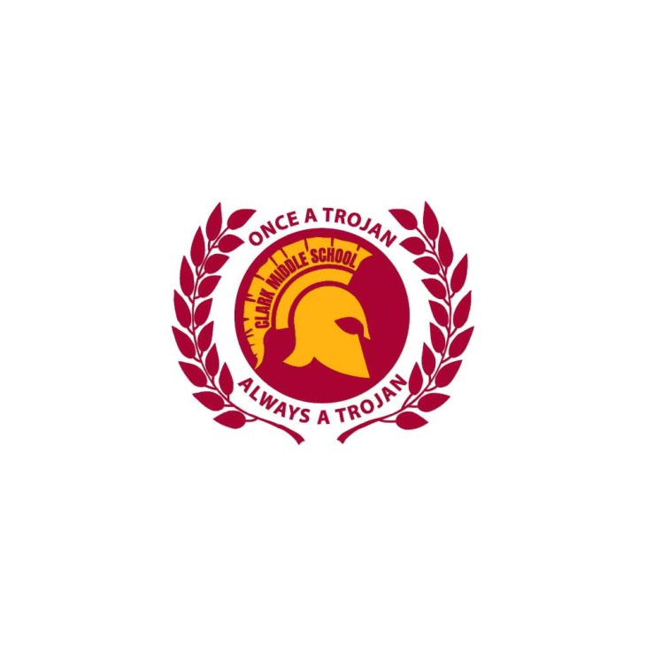 Clark Middle School Trojan Logo Vector - (.Ai .PNG .SVG .EPS Free Download)
