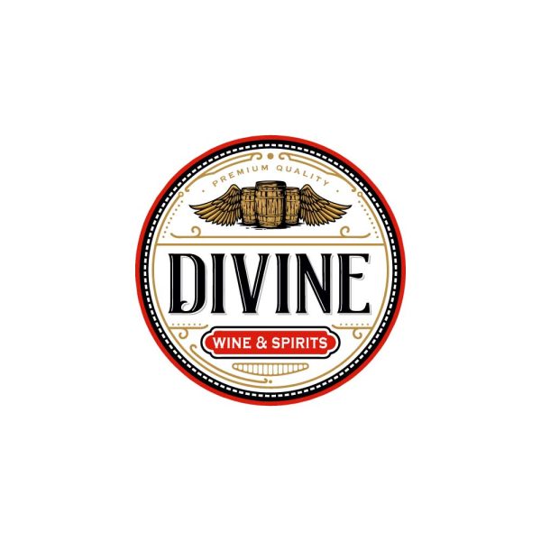 Divine Wine & Spirits Logo Vector - (.Ai .PNG .SVG .EPS Free Download)