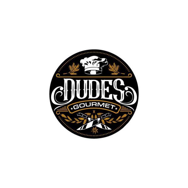 Dudes Gourmet Logo Vector - (.Ai .PNG .SVG .EPS Free Download)