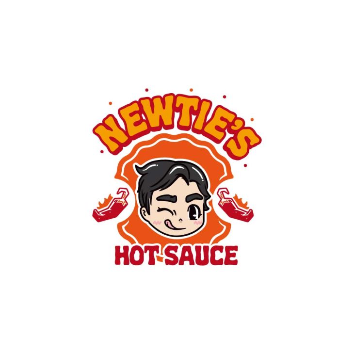 Newtie's Hot Sauce Logo Vector - (.Ai .PNG .SVG .EPS Free Download)