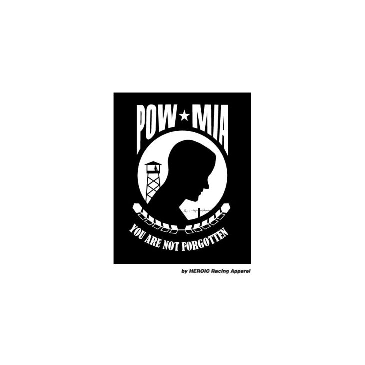 POW MIA Vinyl Ready Logo Vector - (.Ai .PNG .SVG .EPS Free Download)