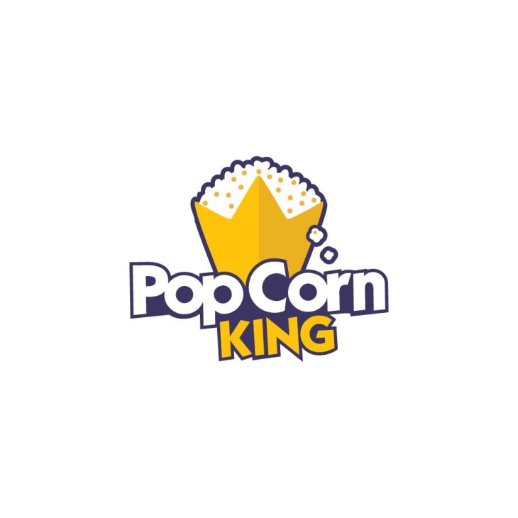 Popcorn King Logo Vector - (.Ai .PNG .SVG .EPS Free Download)