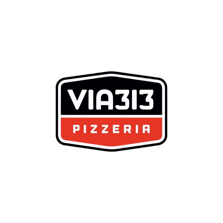 VIA 313 Pizzeria Logo Vector - (.Ai .PNG .SVG .EPS Free Download)