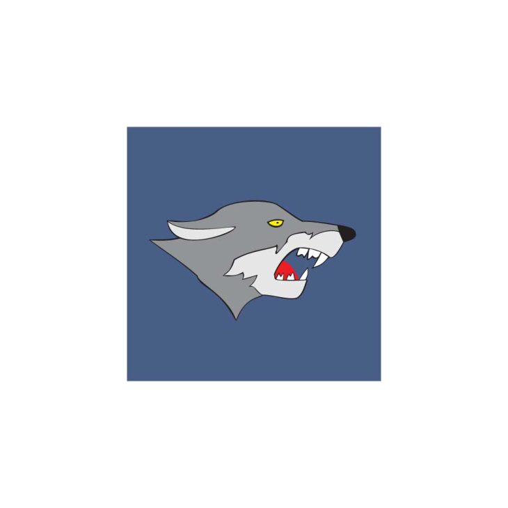 Wolf Aircraft 1 Wing Logo Vector - (.Ai .PNG .SVG .EPS Free Download)