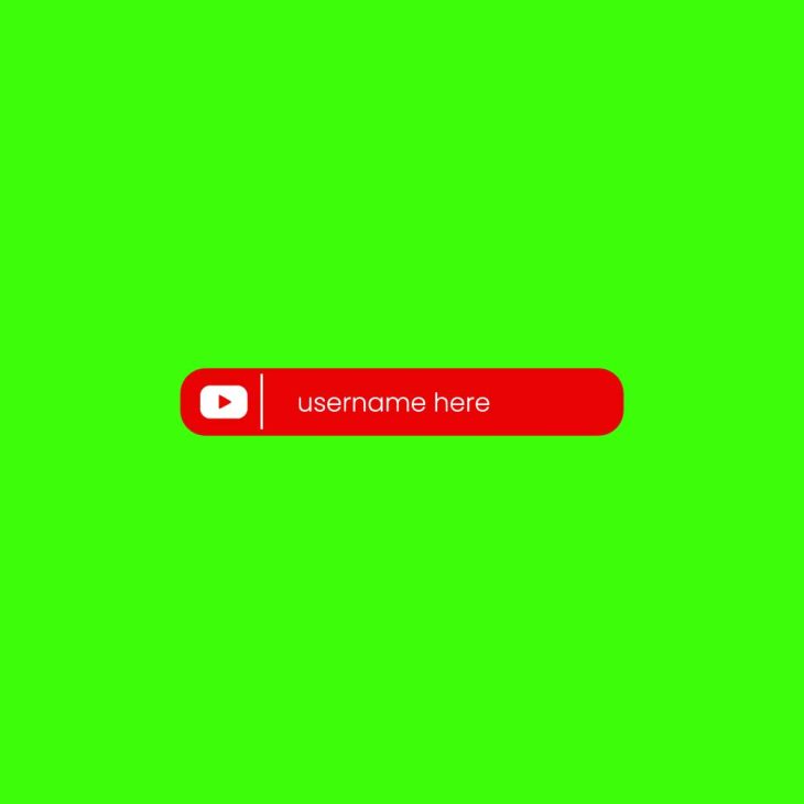 YouTube Lower Third Green Screen Vector - (.Ai .PNG .SVG .EPS Free ...