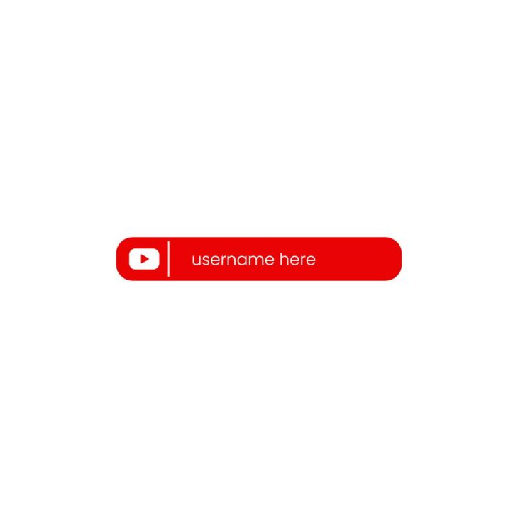YouTube Lower Third Vector - (.Ai .PNG .SVG .EPS Free Download)