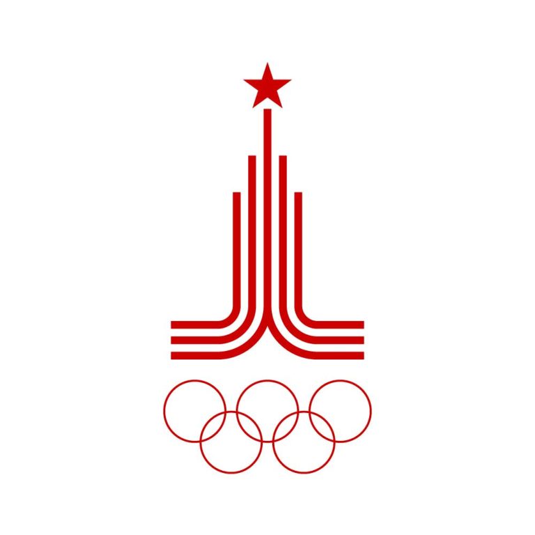 1980 Summer Olympic Games in Moscow Logo Vector - (.Ai .PNG .SVG .EPS ...