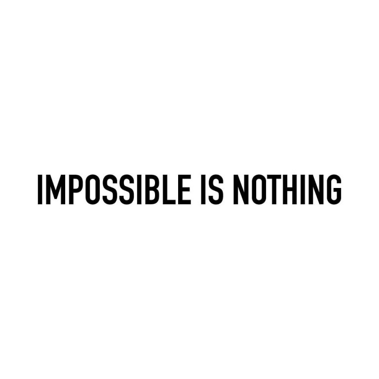 Adidas Impossible Is Nothing Logo Vector - (.Ai .PNG .SVG .EPS Free ...