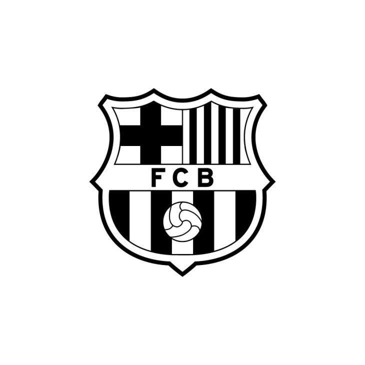 Barcelona Fc Negativo Logo Vector - (.Ai .PNG .SVG .EPS Free Download)
