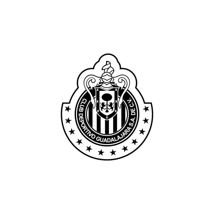 Chivas Rayadas (blanco y negro) Logo Vector - (.Ai .PNG .SVG .EPS Free ...