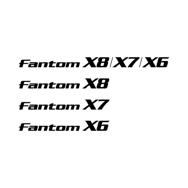Fantom X8X7X6 Logo Vector - (.Ai .PNG .SVG .EPS Free Download)