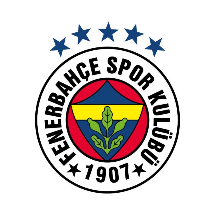 Fenerbahce 5 Yıldızlı Logo Vector - (.Ai .PNG .SVG .EPS Free Download)