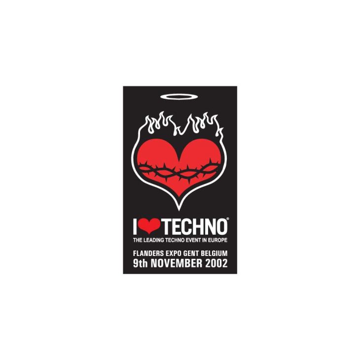 I Love Techno 2002 Logo Vector - (.Ai .PNG .SVG .EPS Free Download)