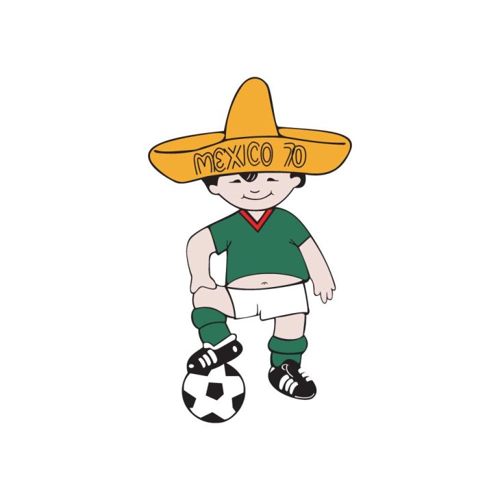 Mundial Futbol Mexico 1970 (Juanito Mascot Soccer) Logo Vector - (.Ai ...
