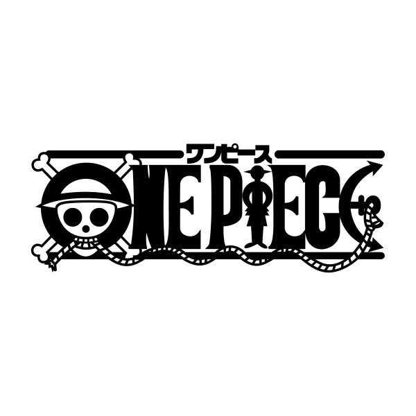 One Piece Black Logo Vector - (.Ai .PNG .SVG .EPS Free Download)