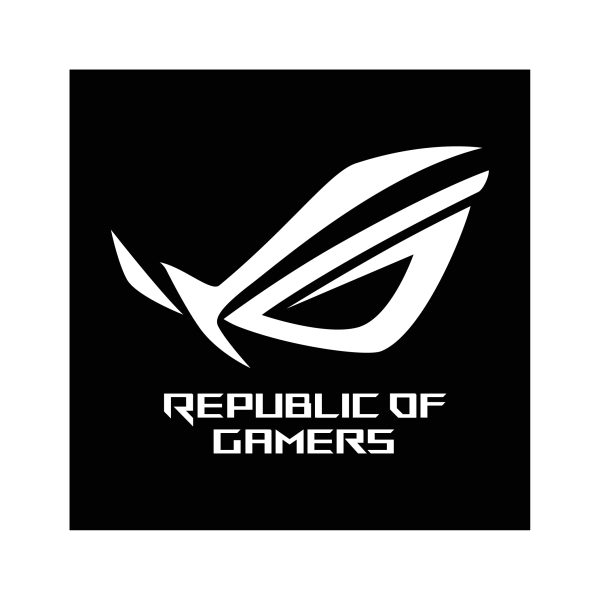 Republic of Gamers White Logo Vector - (.Ai .PNG .SVG .EPS Free Download)