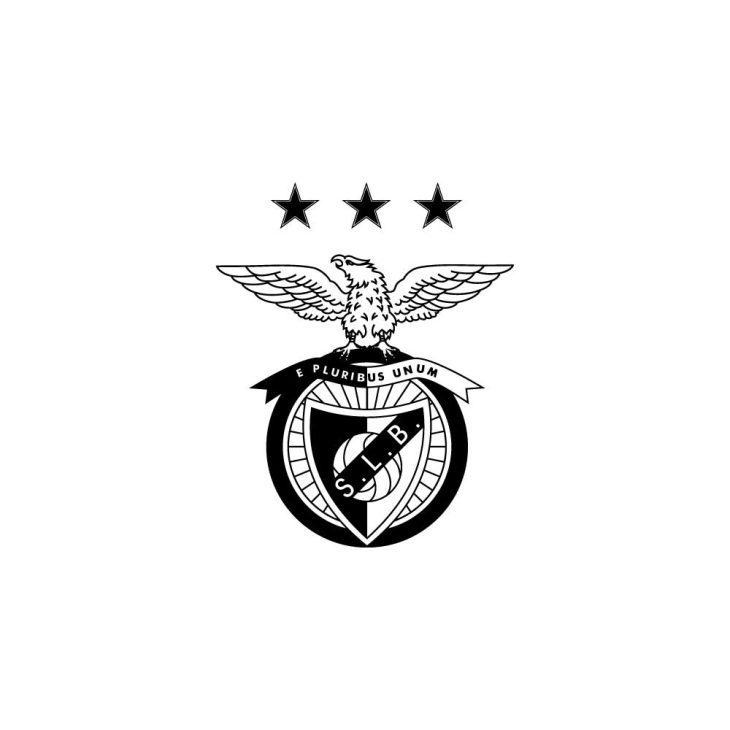 Sport Lisboa e Benfica Monochrome Logo Vector - (.Ai .PNG .SVG .EPS ...