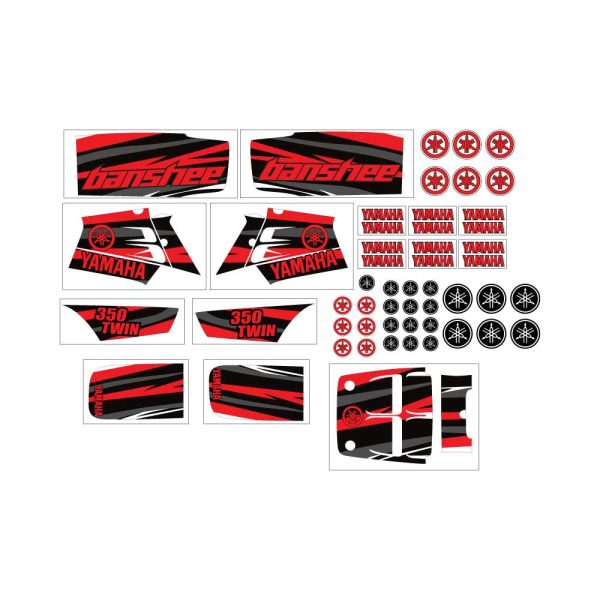 YAMAHA BANSHEE STICKERS Logo Vector - (.Ai .PNG .SVG .EPS Free Download)