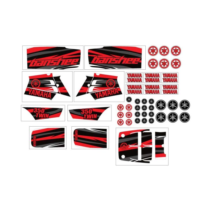 YAMAHA BANSHEE STICKERS Logo Vector - (.Ai .PNG .SVG .EPS Free Download)