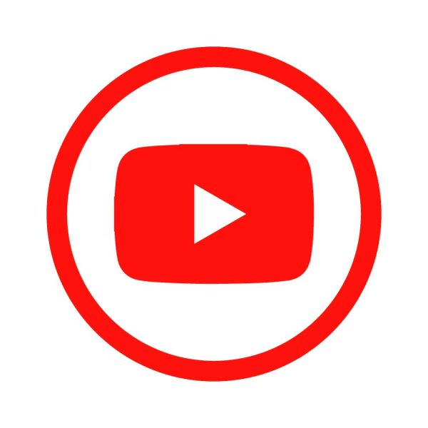 YouTube Round Icon Vector - (.Ai .PNG .SVG .EPS Free Download)